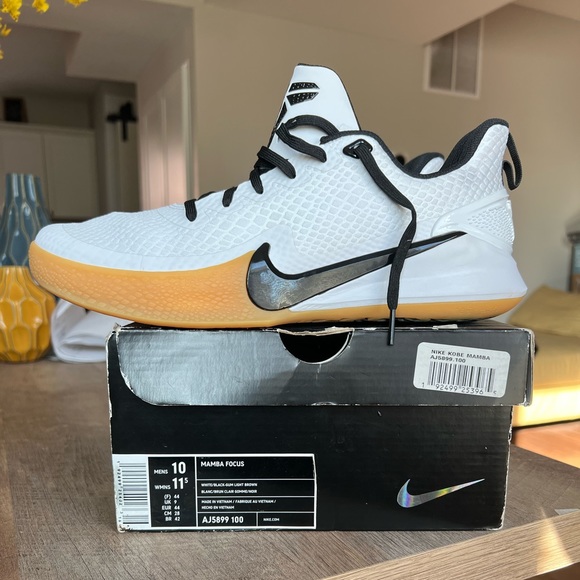 mamba focus kobe bryant | Shoes | Blkwhite Mamba Sneakers | Poshmark